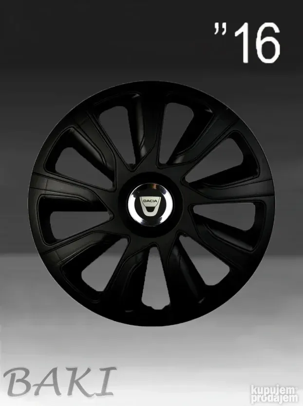 Ratkapne DACIA 16 model 64 Ratkapne 16"Dacia NOVE - KupujemProdajem