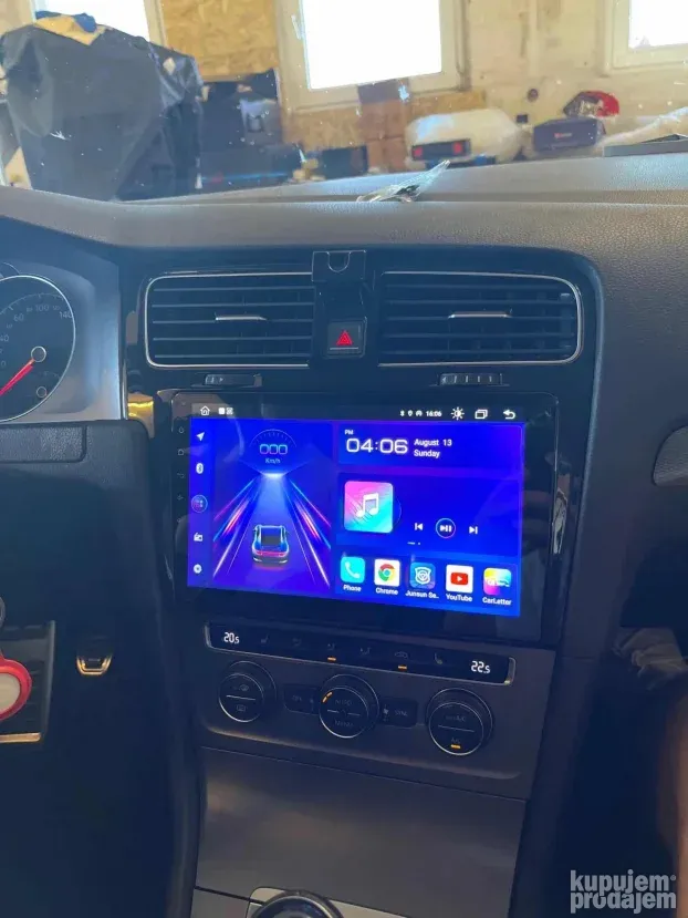Golf 7 VW MK7 VII Android Multimedija Mape Navigacija Radio ...