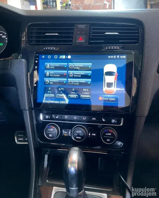 Golf 7 VW MK7 VII Android Multimedija Mape Navigacija Radio ...