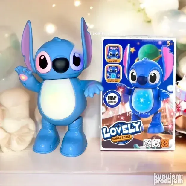 Stitch Igracka Svetleci Stic koji hoda plese Stic koji hoda ...