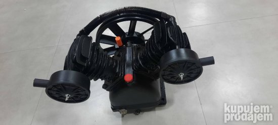 Kompresorska Glava 2 KLIPA 250l/2.2kw motor - KupujemProdajem