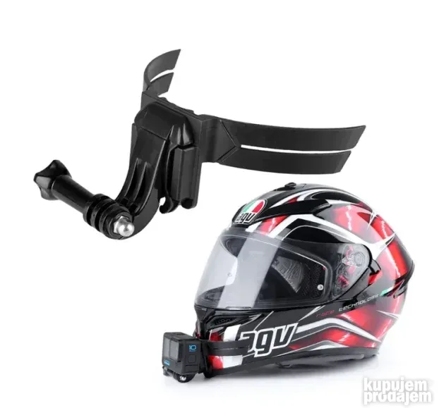 GoPro Insta360 Dji Osmo Action drzac nosac za kacigu samolep ...