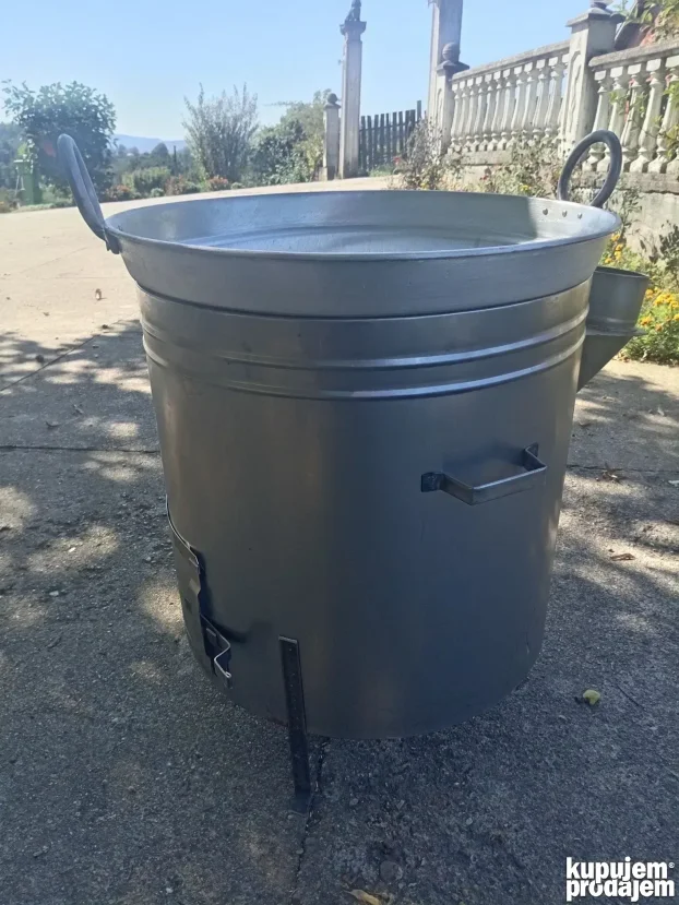 Oranija- Aluminijumski kazan 90l komplet - KupujemProdajem