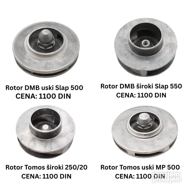 Radno kolo / Rotor Tomos DMB Slap 500 - KupujemProdajem