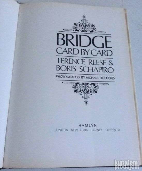 Bridge Card By Card / Terence Reese, Boris Shapiro - KupujemProdajem