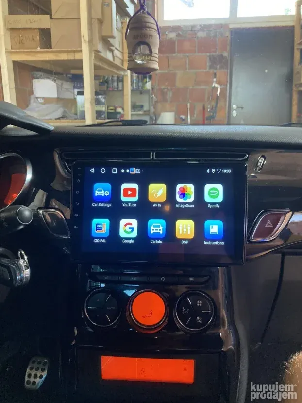 Citroen C3 DS3 Android Multimedija Mape Navigacija Display ...