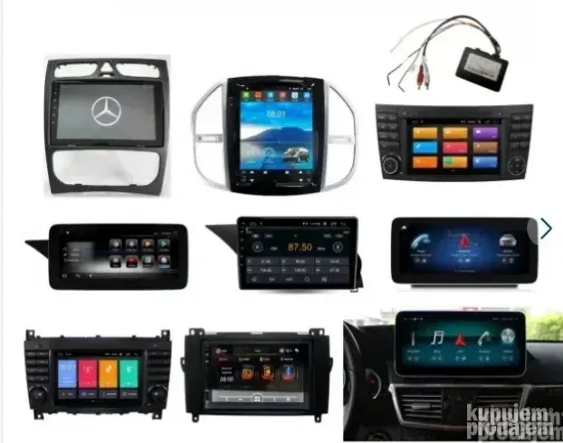 Multimedije Mercedes Android Mp5 tach VELIKI IZBOR - KupujemProdajem