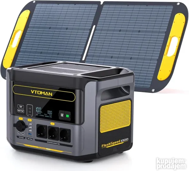 Solarni Generator VTOMAN 1000w sa panelom - KupujemProdajem