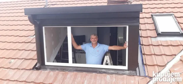 Izgradnja badze, krovnih badza i krovnih terasa - KupujemProdajem
