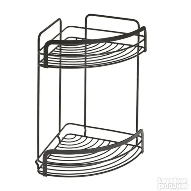 Ugaona polica za kupatilo 20x20x30cm Origin Lava Metaltex - KupujemProdajem