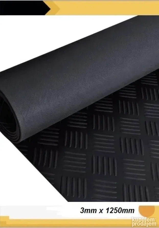 Gumena ploca CM 3mm x 1250mm - KupujemProdajem