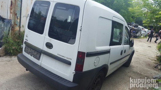 Polovni delovi Opel Combo krila, hauba, farovi, maska, venti ...