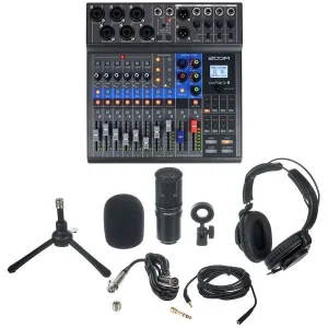 Audio Interface Zoom LiveTrak L-8 Mic Set - KupujemProdajem