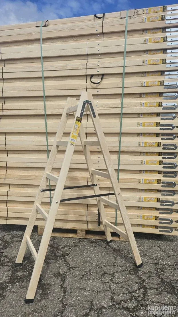 Merdevine molerske drvene 3-8 gazišta - KupujemProdajem