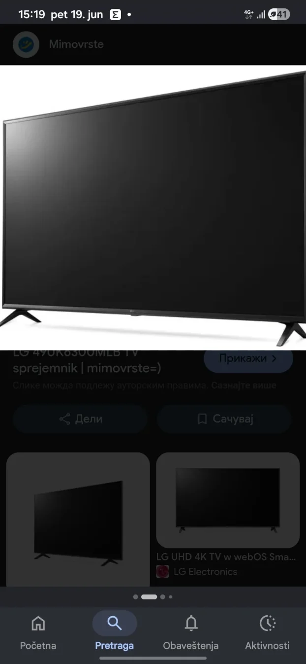 LG 49UK6300MLB Smart TV - KupujemProdajem