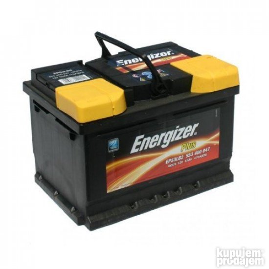 Energizer PLUS akumulator 12V 52AH D+ - KupujemProdajem