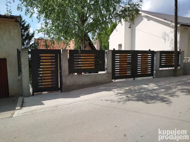 Kapije i ograde, kovane, limene, lamelne, CNC - KupujemProdajem