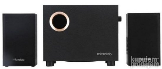 Microlab M-105R Aktivni drveni zvucnici 2.1 10W FM, SD, USB ...