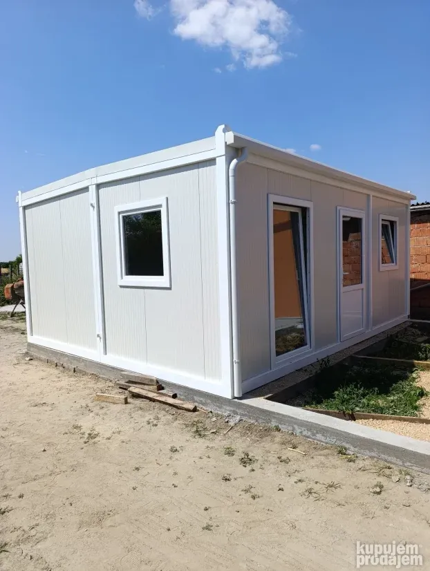 Vikendica kucica kontejner 6mx4.8m - KupujemProdajem