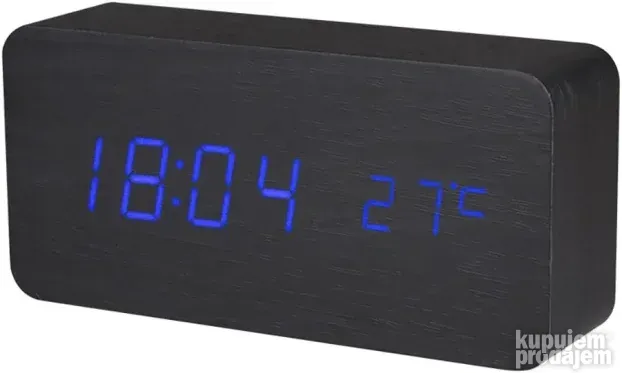 BALDR drveni digitalni budilnik - KupujemProdajem