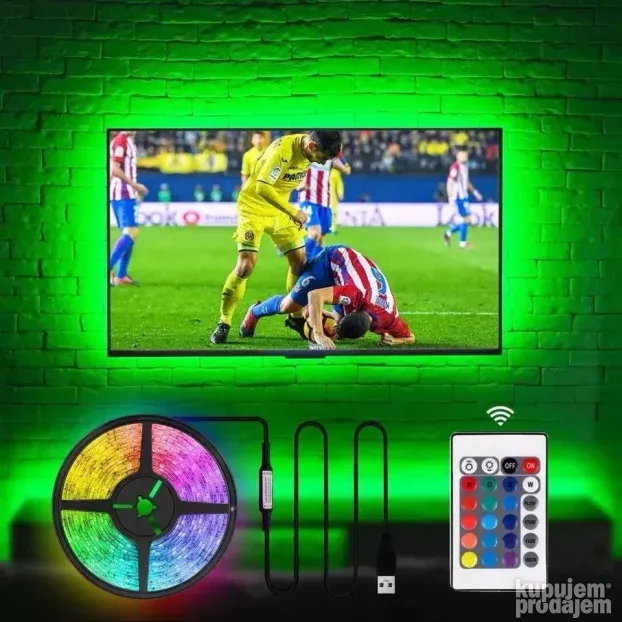 Led rasveta rgb usb led traka za pozadinsko osvetljenje 2m ...