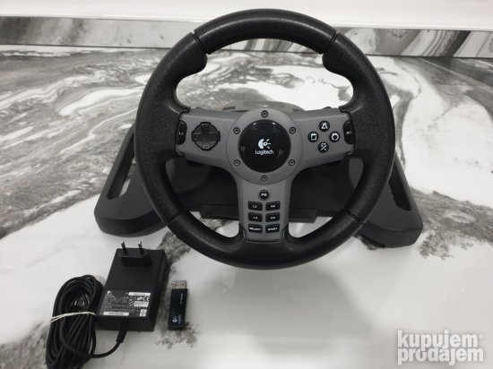 PS2/3/PC Volan Logitech E-X5D12 bežični - KupujemProdajem