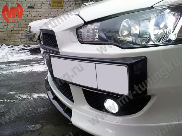EVO Style okvir za registarske tablice za Lancer X (2007-10 ...