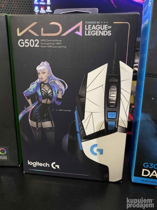Logitech g502 KDA HERO II 25k najnovije League of Legenda sp ...