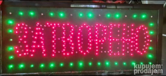 Led reklama otvoreno zatvoreno - KupujemProdajem