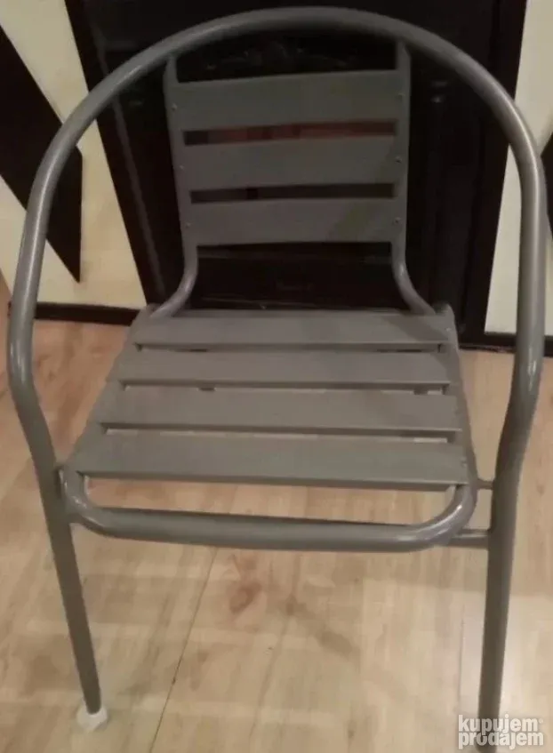 Metalna Bastenska Stolica NOVO za Terasu i Dvoriste AKCIJA ...
