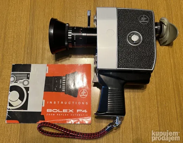 Bolex P4 8mm kamera - KupujemProdajem