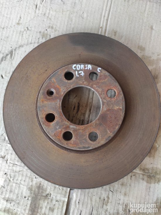Prednji disk Opel Corsa C 1,7 DTi - KupujemProdajem