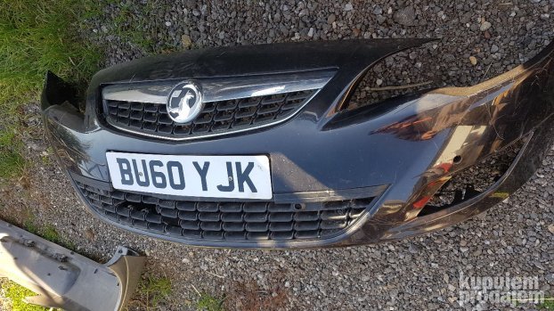Prednji Branik Opel Astra J Crni z20r z22c - KupujemProdajem