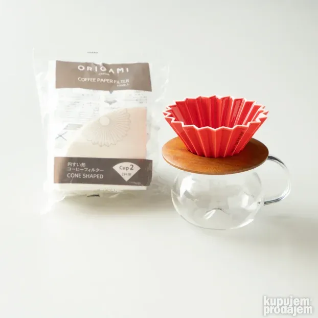 Origami papirni filter za kafu V60 2 cup 100kom Japan Cafec ...