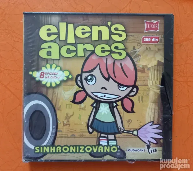 Elenin svet Ellen s Acres no. 1 DVD sinhronizovano Luxor - KupujemProdajem