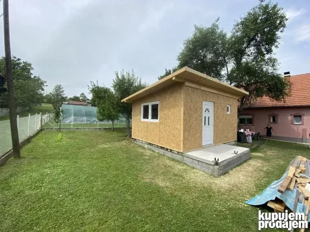 MONTAŽNE KUĆE/ SIP paneli GRADNJA montažne kuće - KupujemProdajem