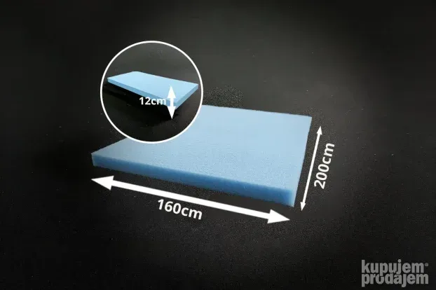 Sundjer/ Sunđer tabla S-25 160x200x12cm - KupujemProdajem