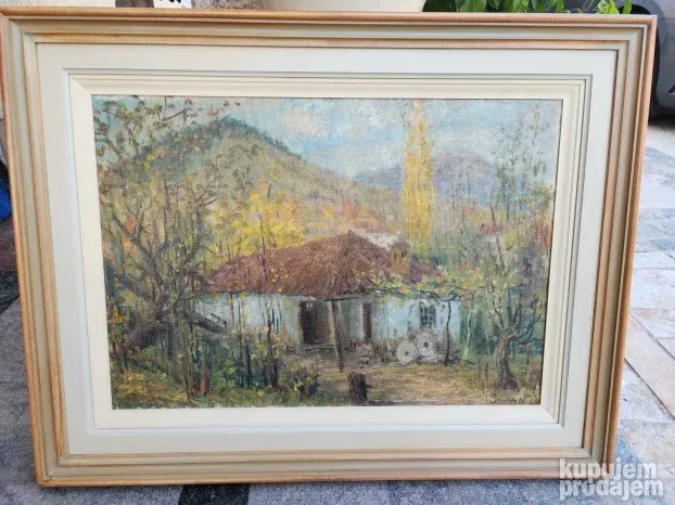 Zoran Petrovic 1969.godina-Seosko dvoriste - KupujemProdajem