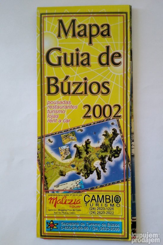 Mapa Guia de Buzios - KupujemProdajem