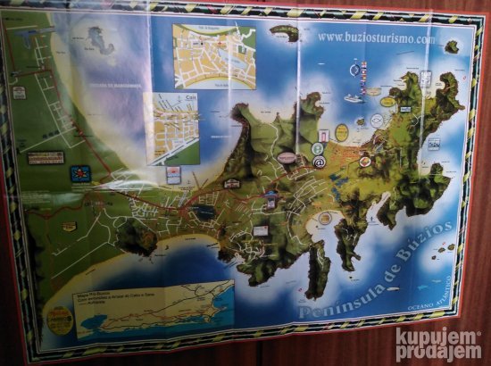 Mapa Guia de Buzios - KupujemProdajem