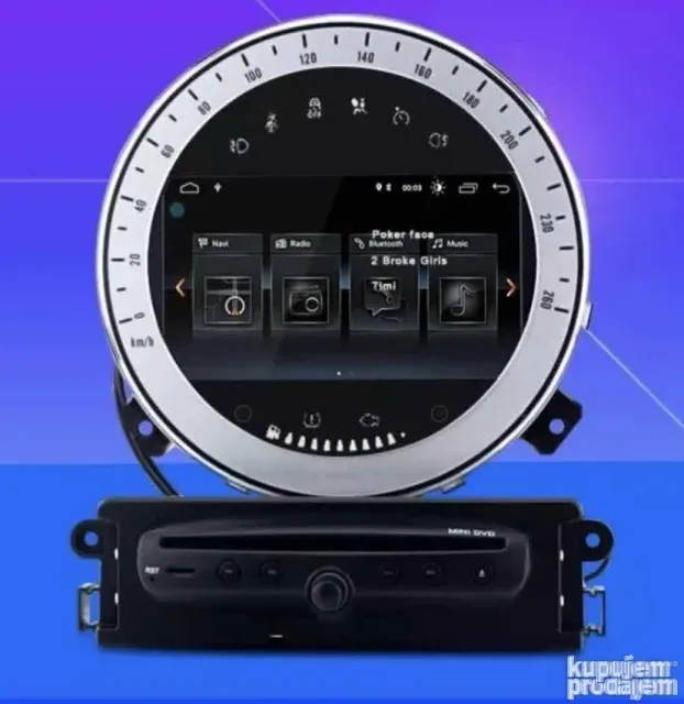 Mini Cooper R56 R60 Android Multimedija GPS Display FM - KupujemProdajem