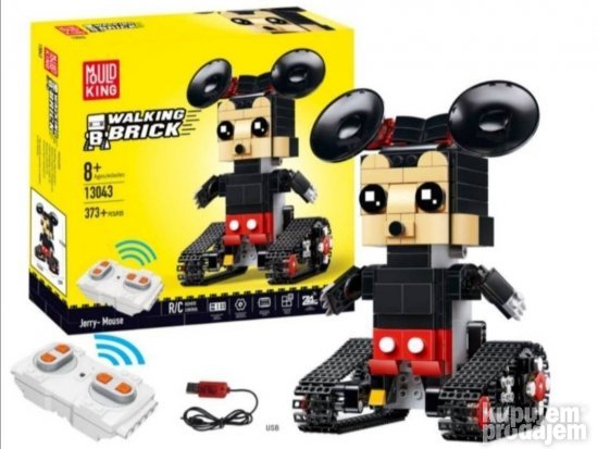 Lego Mould King Robot Miki Maus Upravljanje Daljinskim - KupujemProdajem