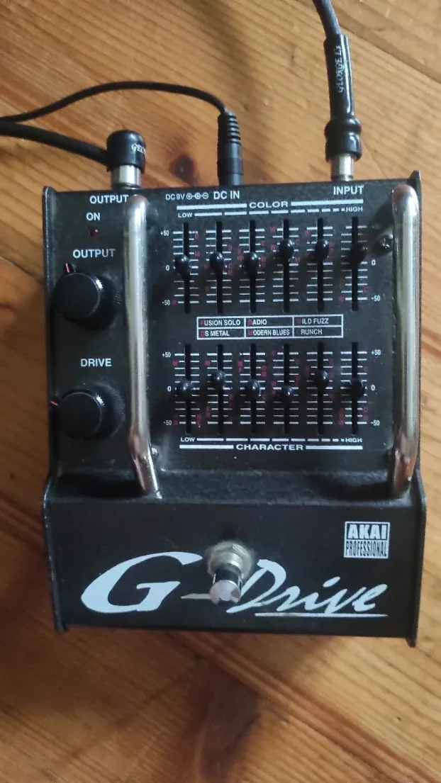 Akai G-Drive 2g Equalizer Distortion Black Good JAPAN - KupujemProdajem