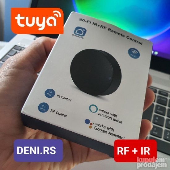 Tuya IR + RF 433MHz Smart Home kontroler - KupujemProdajem