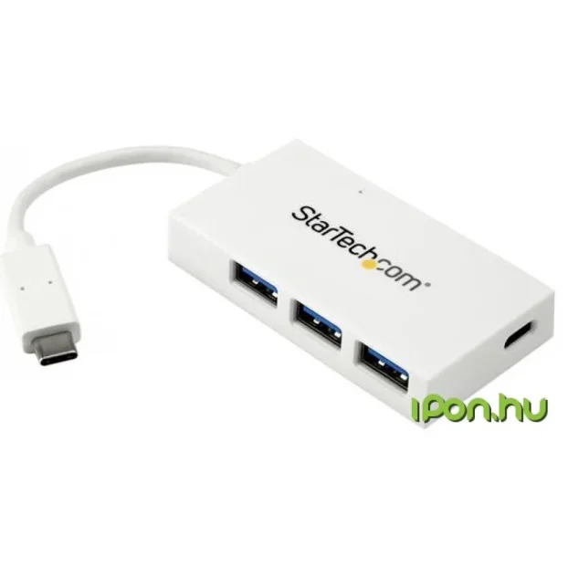 STARTECH 4 Port USB 3.0 Hub USB C to 1x USB C and 3x USB a ...