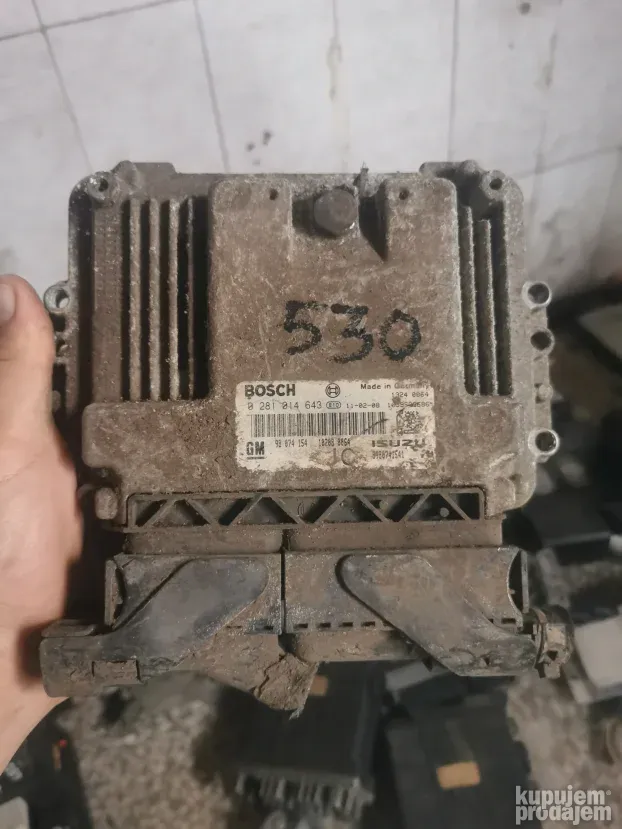 Motorni racunar OPEL ASTRA 1.7 CDTI Z17DTH 0281014643 EDC16C ...