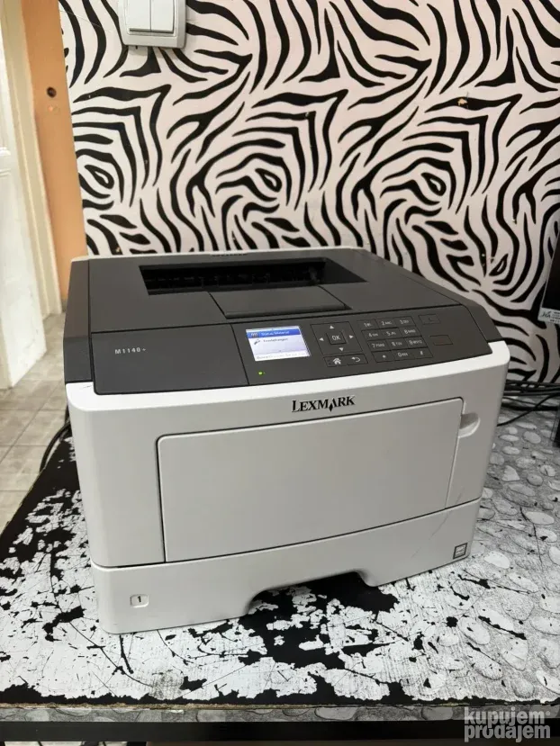 Lexmark M1140+ laserski crno beli štampač! USB, LAN BR.12 - KupujemProdajem