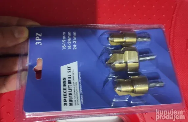 Set ppr stepenaste burgije za čišćenje cevi - KupujemProdajem