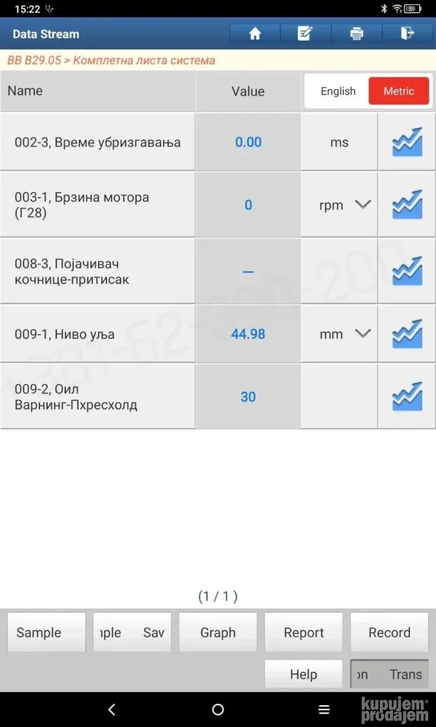 Launch DBS 7 Univerzalna Auto Dijagnostika + Tablet Diagzone ...