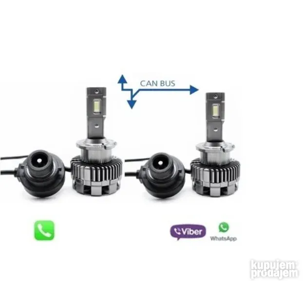 D2S-D2R LED sijalice SKYLINE 6000 lumena CAN BUS 12V-24V - KupujemProdajem